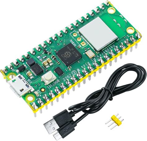 Hosyond 1pack Raspberry Pi Pico W Pre Soldered Based On