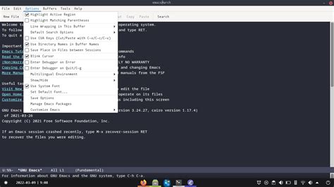 I Couldn T Find Dark Mode On Emacs Help R Emacs