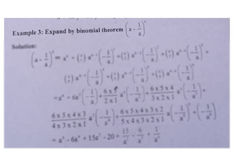 SOLUTION Binomial Theorem Question Studypool