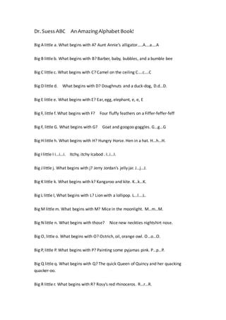 Dr Suess Abc Docx