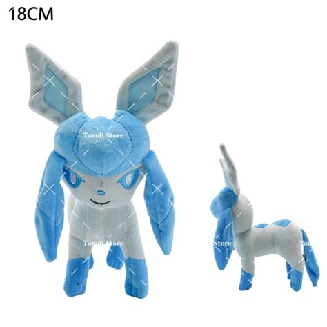 18 20cm Anime Pokemon Plush Standing Eevee Mew Sylveon Umbreon Espeon