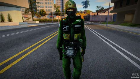 Gsg German Polizei из Counter Strike Source для GTA San Andreas