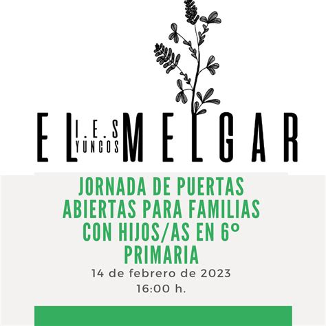 PRESENTACIÓN REUNIÓN DE ADMISIÓN IES EL MELGAR CEIP Villa de Yuncos