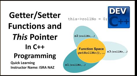 Accessor Functions And This Pointer In Oop C Youtube