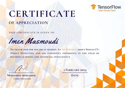 presented a talk on keras cv at tensorflow imen masmoudi posted on the topic linkedin