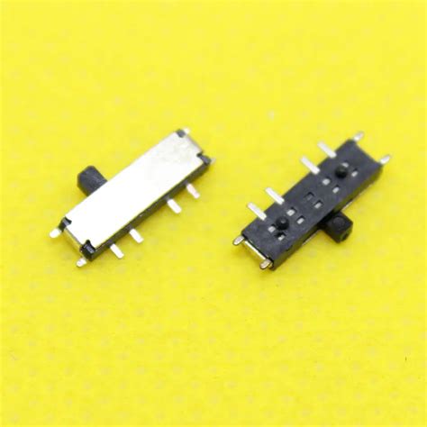 Cltgxdd Aj 053 On Off 2 Position 1p3t Spdt 8p Horizontal Miniature Smt