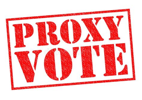 Proxy Vote Stock Image Image Of Management Vote Stockholders 37261