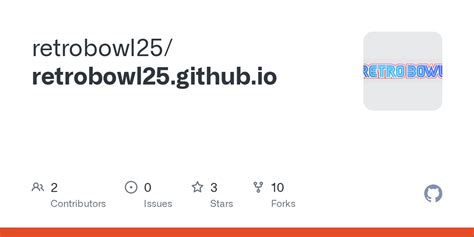 Github Retrobowl25