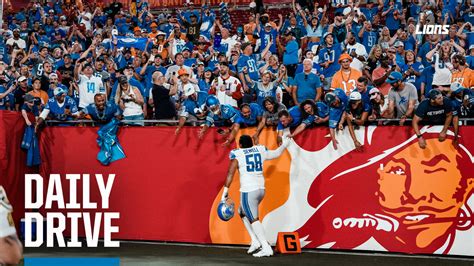 THE DAILY DRIVE Lions Keep Rolling On The Road With Help From Fans