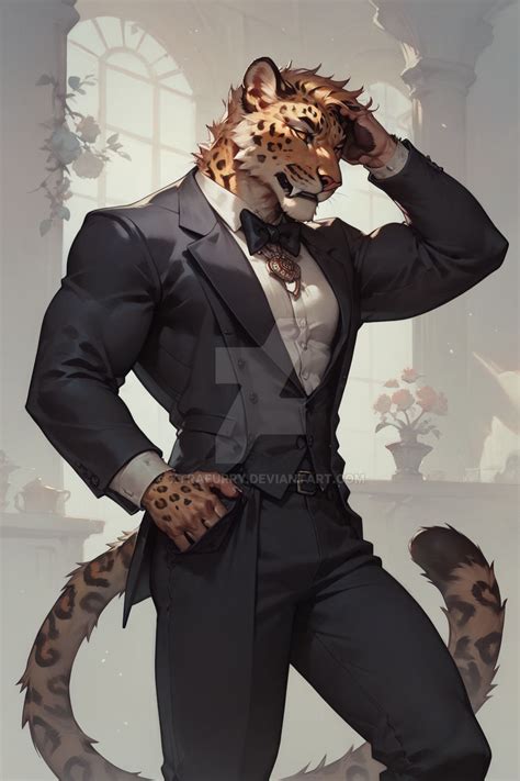 Open Jaguar Anthro Furry By Xtrafurry On Deviantart