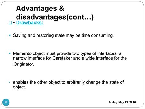 Memento Pattern Pptx Programming Languages Computing