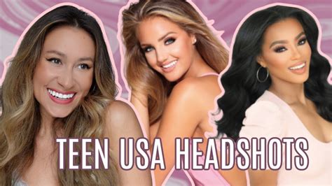 Top 10 Miss Teen Usa 2022 Headshots 🥇 Own That Crown
