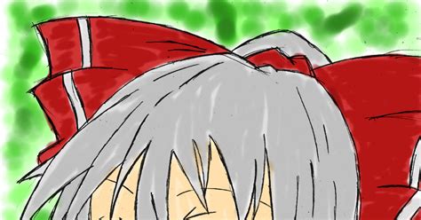 東方 もこたん（落書） 23梟´･ω･`のイラスト Pixiv