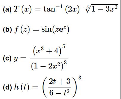 Chain Rule Formula TRUNG TÂM GIA SƯ TÂM TÀI ĐỨC