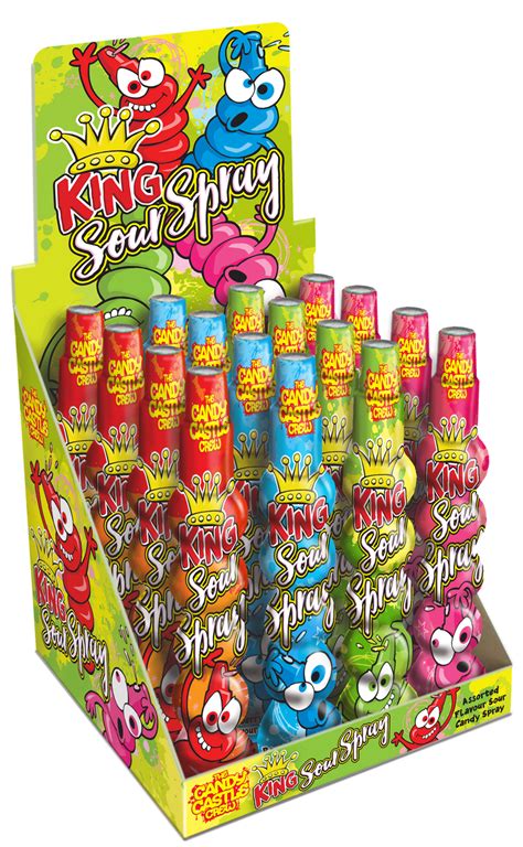 Ccc King Sour Candy Spray 16 X 105ml Pu Wholesale And Distribution