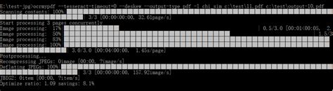 Ocrmypdf Tesseract Timeout0 Deskew Blocks Deskewing Was Using