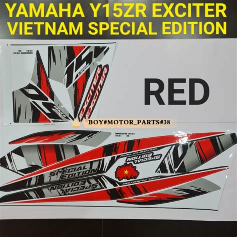 YAMAHA Y15 Y15ZR EXCITER 61 BODY STICKER VIETNAM SPECIAL EDITION