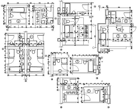 Sanitary Section Plan Construction And Installation Details Dwg File
