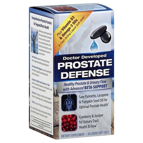 Applied Nutrition Prostate Defense 50 Count Dietary Supplement Soft