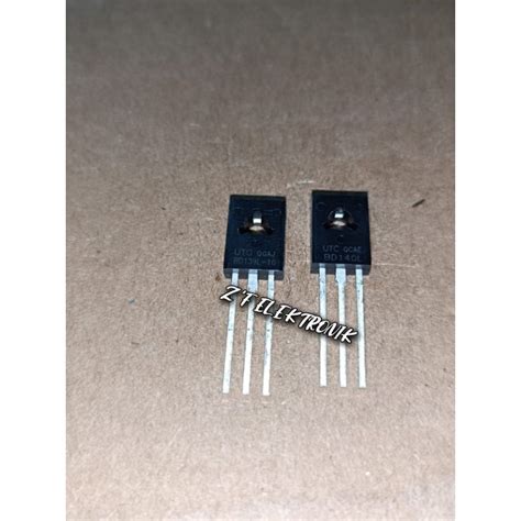 Jual Transistor Bd139 Utc Bd140 Utc 1set Shopee Indonesia