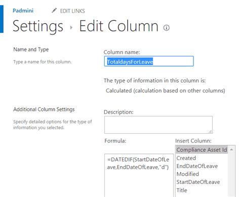 SharePoint Calculated Column Tutorial 11 Examples SPGuides