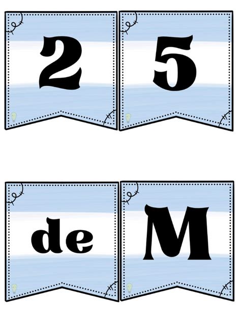 Banderines De 25 De Mayo Pdf
