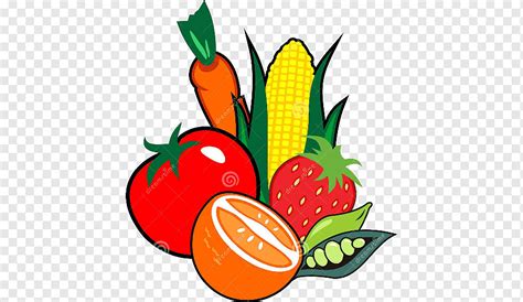 Frutas Y Verduras De Dibujos Animados Png My Xxx Hot Girl