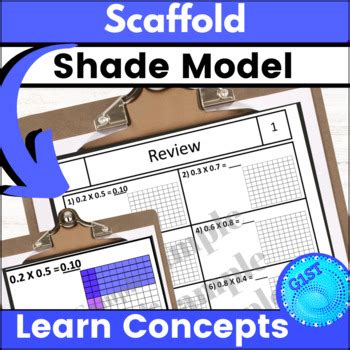 Multiplying Decimals With Models Worksheets TEKS D CCSS NTB By G ST