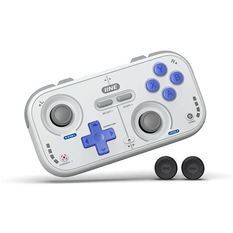 Iine Retro Pocket Wireless Game Controller Compact Gamepad With Hall Effect