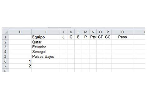 Aprende A Hacer El Fixture Del Mundial Con Excel Redusers