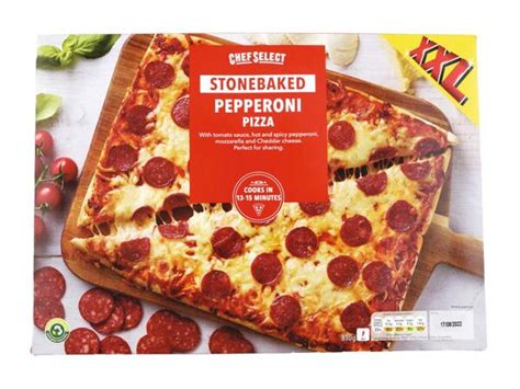 Chef Select Xxl Stonebaked Pizza Lidl — Northern Ireland Specials