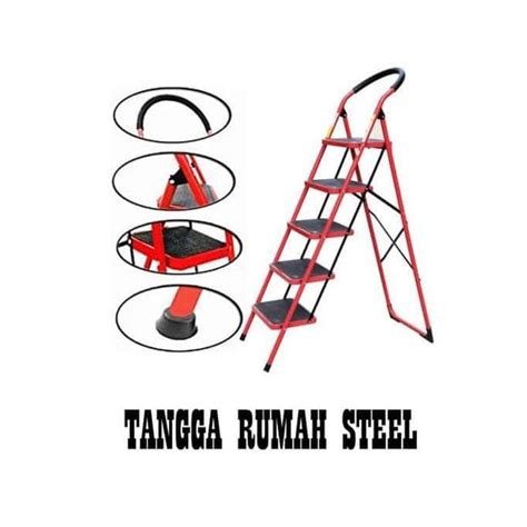 Jual Step Tangga Rumah Steel Besi 5s Tangga Lipat 5 Step Tangga