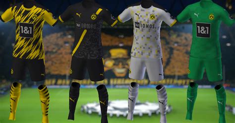 Marcos EFootball PES 2020 BORUSSIA DORTMUND KITS 2020 21