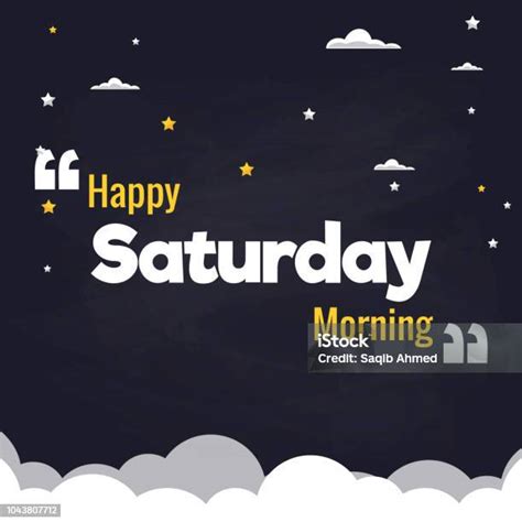 快樂星期六上午平面插圖背景向量設計向量圖形及更多quotation Text圖片 Quotation Text 一週 乾淨