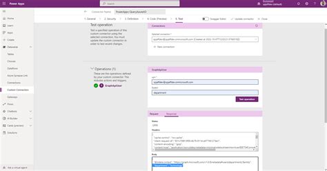 Video Powerapps Query Azure Ad User With Ms Graph Custom Connector