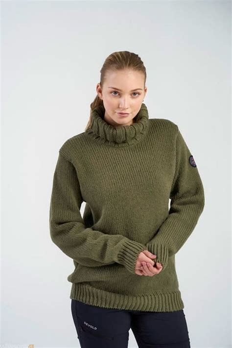 NANSEN WOOL HIGH NECK - Norský vlněný svetr - DEVOLD - 4 164 Kč ...