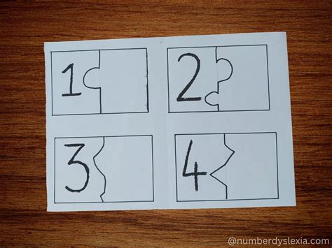 Diy Make Fun Number Puzzles At Home Number Dyslexia
