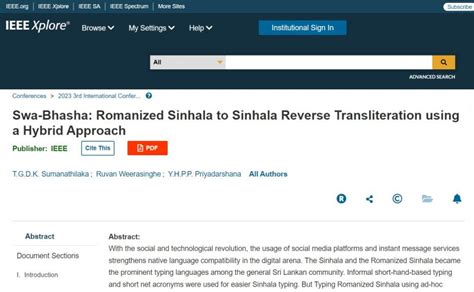 Deshan Sumanathilaka On Linkedin Swa Bhasha Romanized Sinhala To Sinhala Reverse