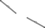 2019 Audi Q7 Windshield Wiper Blade (Front) - 4M1998002 - Genuine Audi Part