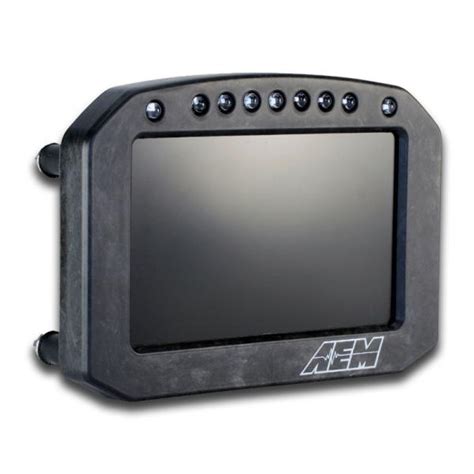 Ev West Aem Cd5 Carbon Flat Panel Can Bus Display Aem