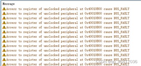 Keil V52420、protues89、stm32f103r6，点灯试验仿真protues报错unclocked