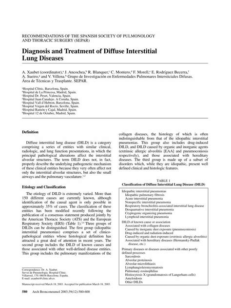 Pdf Diagnosis And Treatment Of Diffuse Interstitial Lung Diseases Dokumen Tips