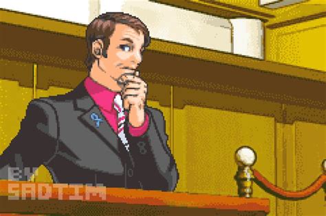 More Of Saul Goodman In The Ace Attorney Style I Made For A Commission