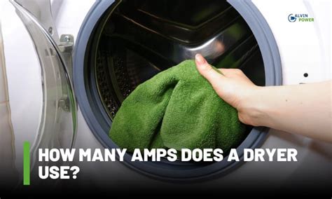 How Many Amps Does A Dryer Use Answered