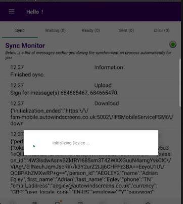 FSM Mobile Microsoft Patch Stops Initialisation KB IFS Community