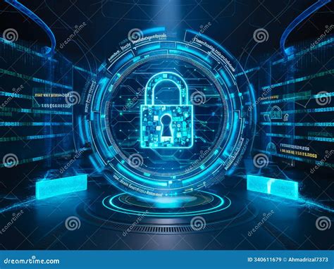 Cyber Security Concept User Login Password Authentication Screen On A