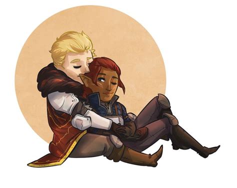 Solas Lavellan Dragon Age Commission Art Dragon