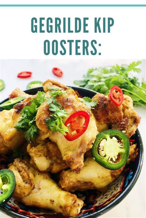 Gegrilde kipdrumsticks met een Oosterse twist Recept Voedsel ideeën
