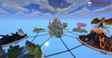 Elemental Planar Server Hub Free Download Minecraft Map
