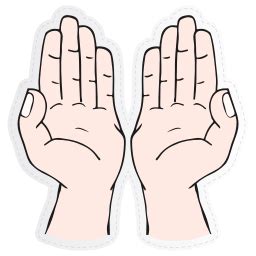 Stickers De Orando Stickers De Manos Y Gestos Gratis